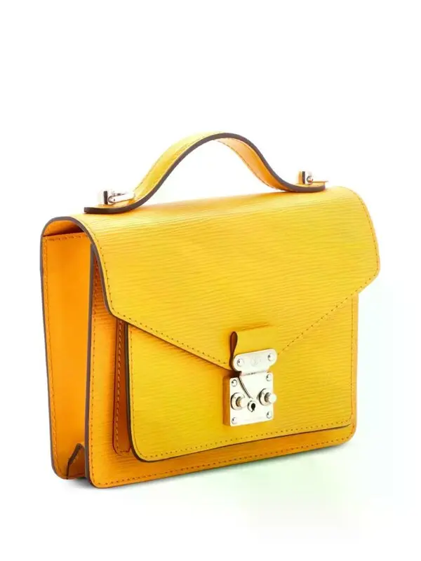 LOUIS VUITTON Monceau Handbag Epi Leather Bb Satchel