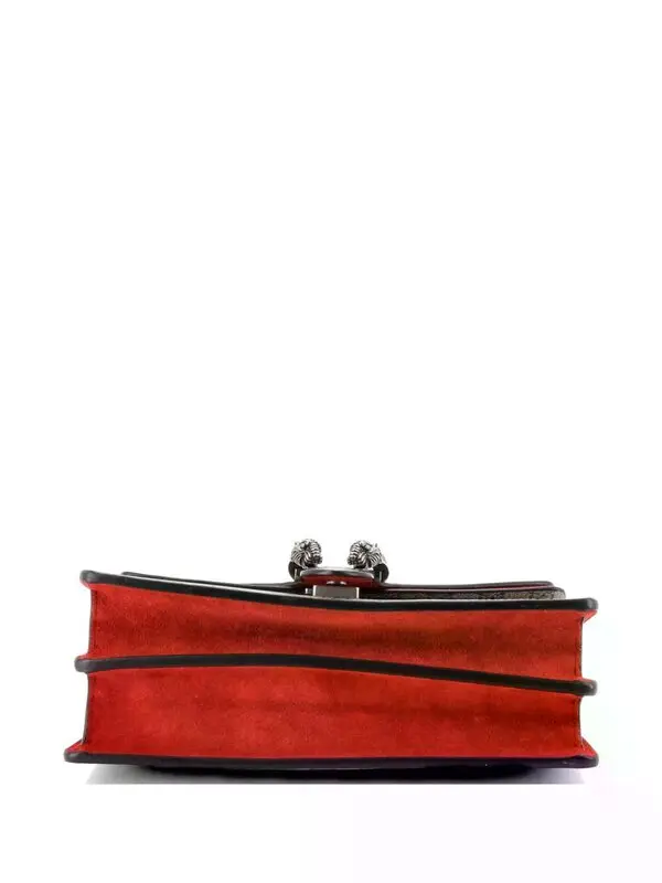 Gucci Dionysus Small Shoulder Bag Gg Coated Canvas - Brown