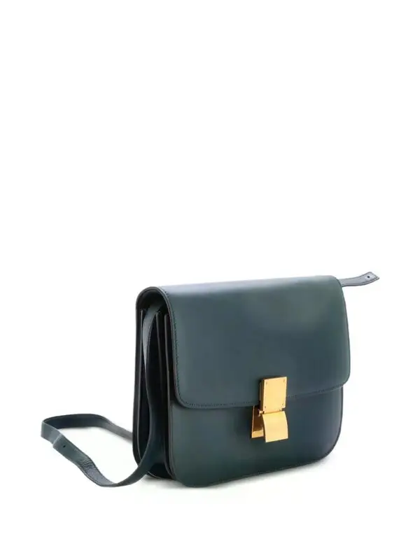 Celine Classic Box Bag Smooth Leather Medium - Green