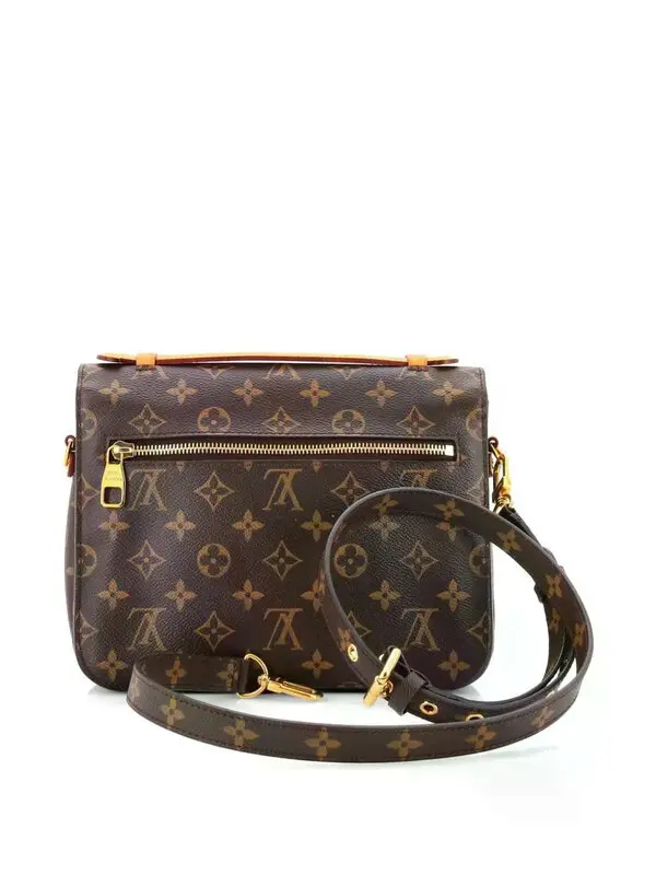 LOUIS VUITTON Pochette Metis Monogram Canvas - Brown