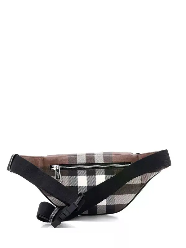 Burberry Cason Bum Bag Check E-canvas Medium Belt Bag