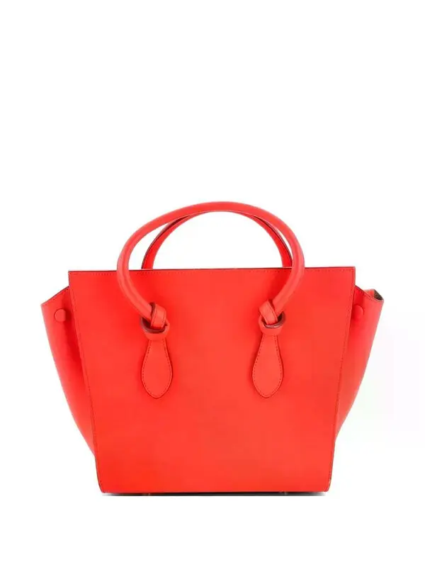 Celine Tie Knot Mini Tote - Red