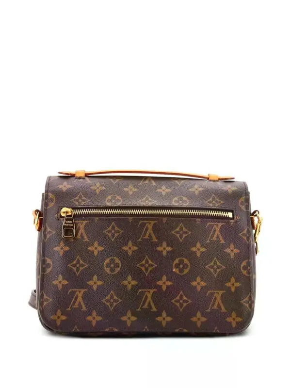LOUIS VUITTON Pochette Metis Monogram Canvas Crossbody Bag - Brown