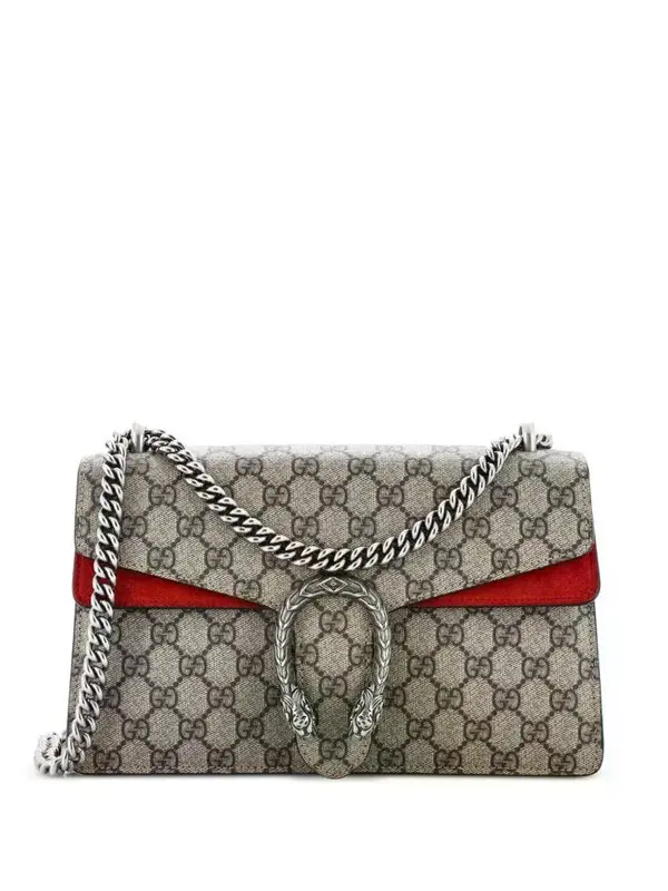 Gucci Dionysus Gg Coated Canvas Small Shoulder Bag - Brown