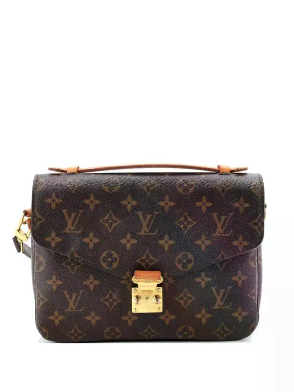 LOUIS VUITTON Pochette Metis Monogram Canvas Crossbody Bag - Brown