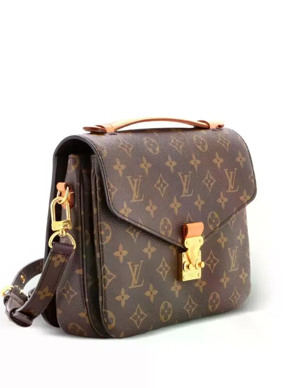 LOUIS VUITTON Pochette Metis Monogram Canvas Crossbody Bag - Brown