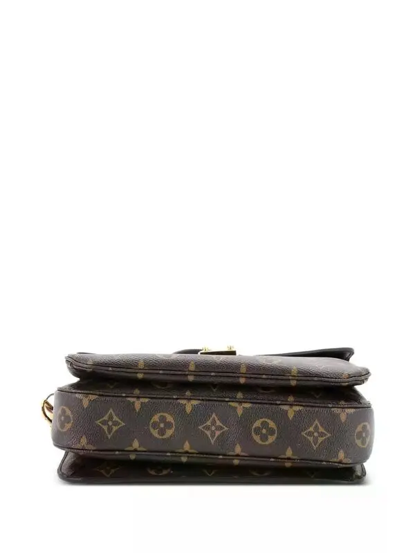 LOUIS VUITTON Pochette Metis Monogram Canvas Crossbody Bag - Brown