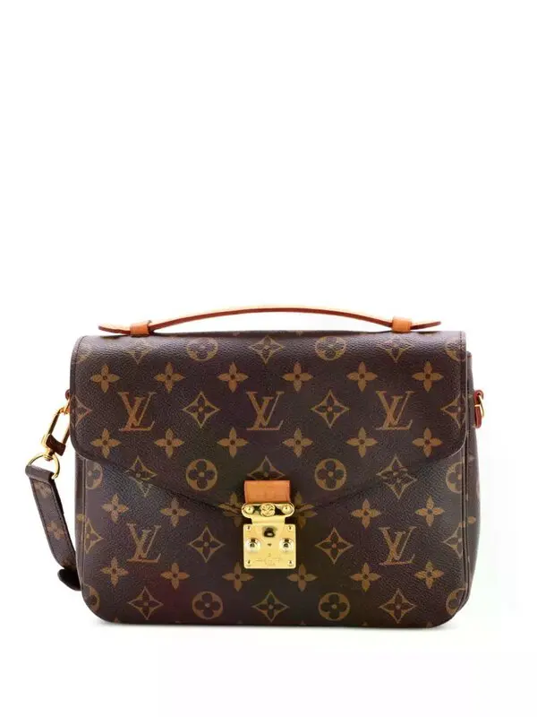 LOUIS VUITTON Pochette Metis Monogram Canvas Crossbody Bag - Brown