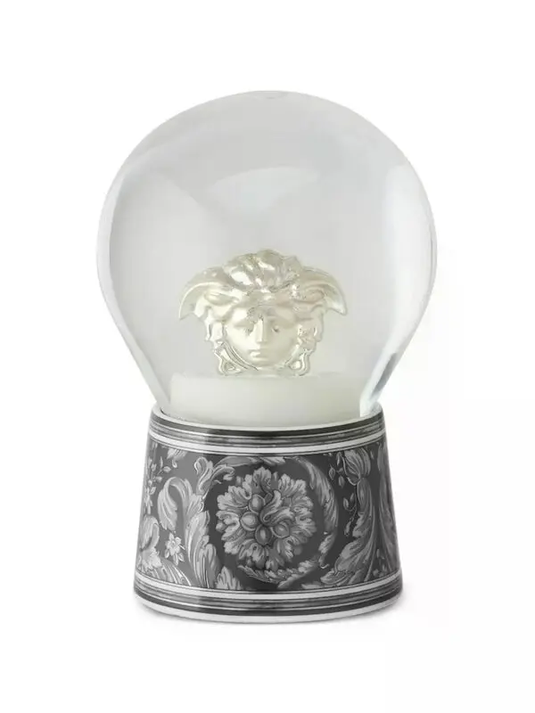 Versace Medusa Head Snow Globe