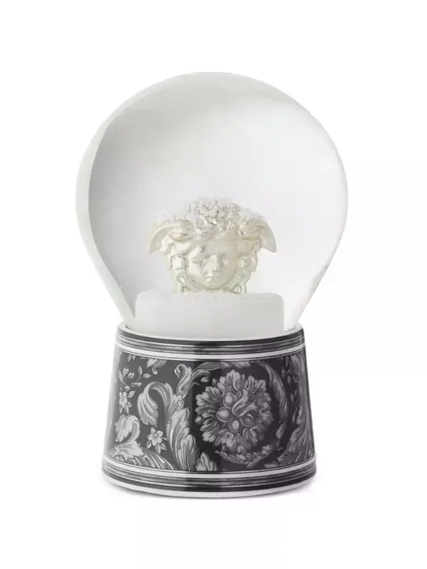 Versace Medusa Head Snow Globe