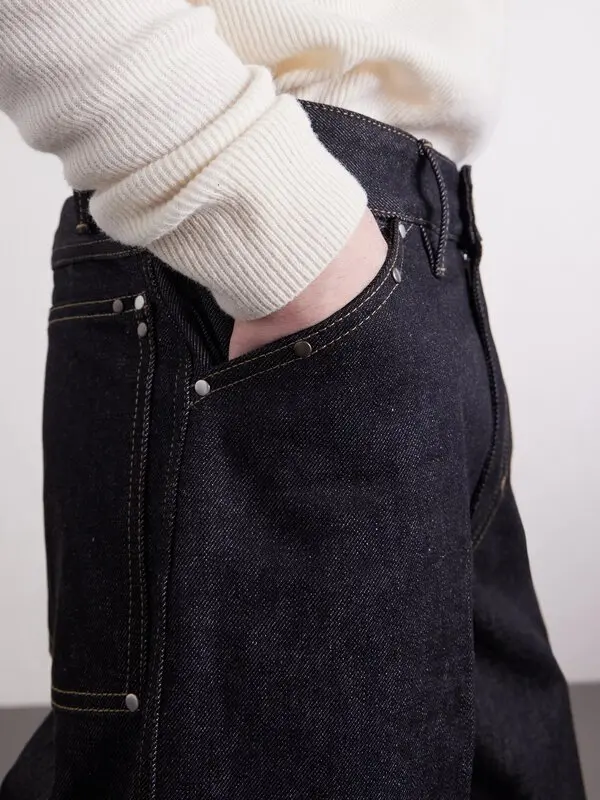 LEMAIRE Wide-leg Organic Jeans - Blue