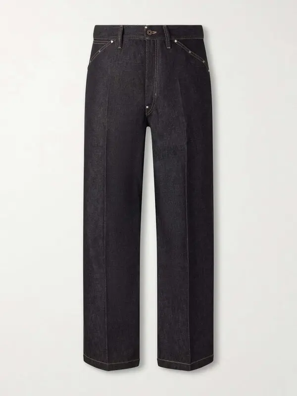 LEMAIRE Wide-leg Organic Jeans - Navy