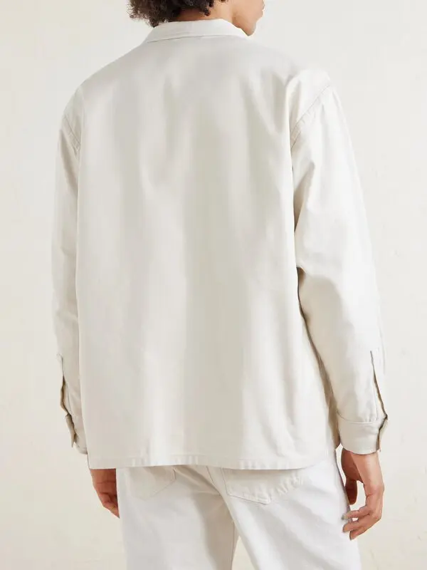 KAPTAIN SUNSHINE Military Cotton-twill Overshirt