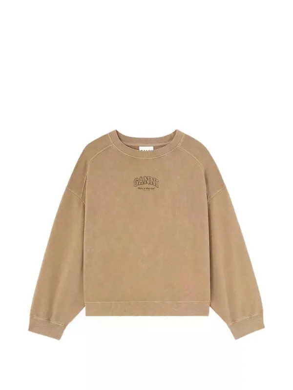 GANNI Logo Sweatshirt