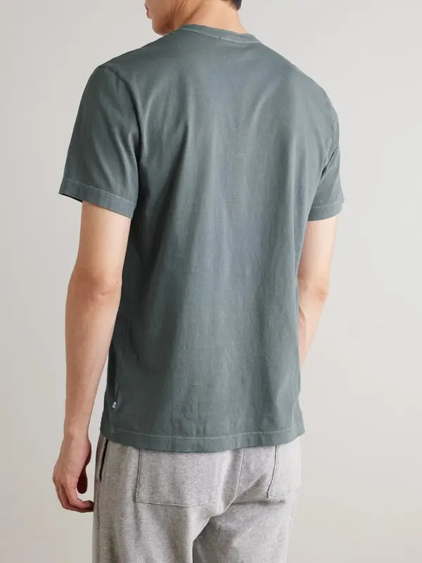 JAMES PERSE Cotton-jersey T-shirt - Gray