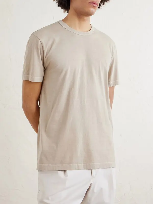 JAMES PERSE Combed Cotton-jersey T-shirt