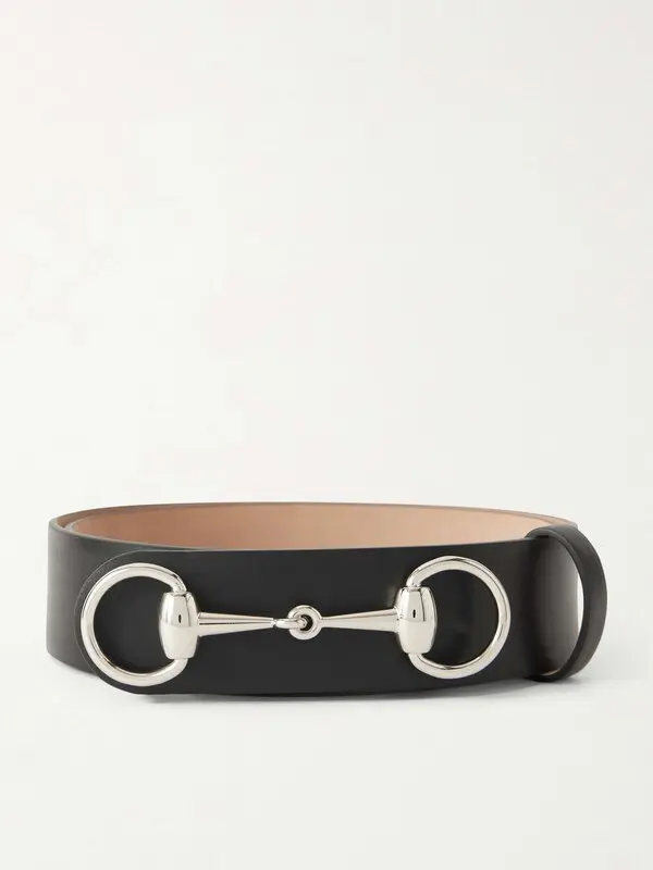 Gucci Horsebit 1955 4cm Leather Belt - Black