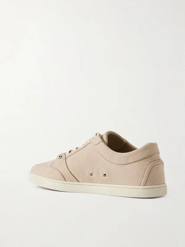 CHRISTIAN LOUBOUTIN Chambelisneak Embellished Nubuck Sneakers