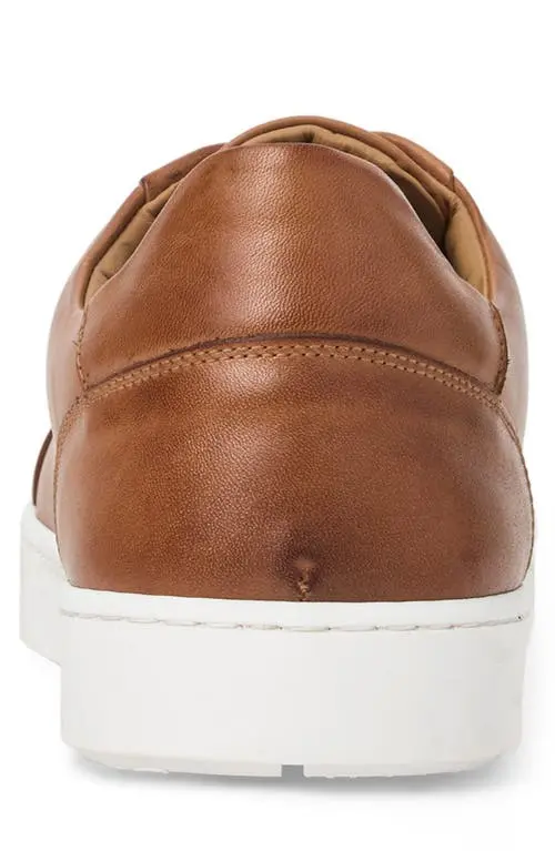 Bruno Magli Damiano Low Top Sneaker - Cognac Leather