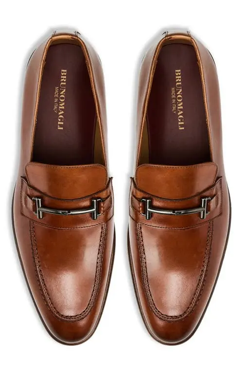 Bruno Magli Sante Leather Bit Loafer