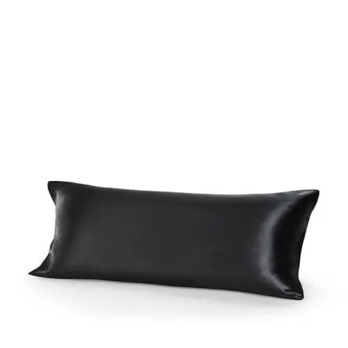 BARE HOME 19 Momme 100% Mulberry Silk Pillowcase - Black