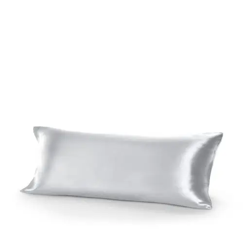 BARE HOME 19 Momme 100% Mulberry Silk Pillowcase - Silver