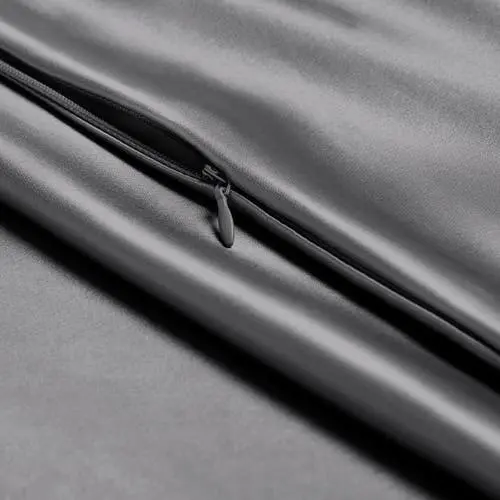 BARE HOME 19 Momme 100% Mulberry Silk Pillowcase - Grey