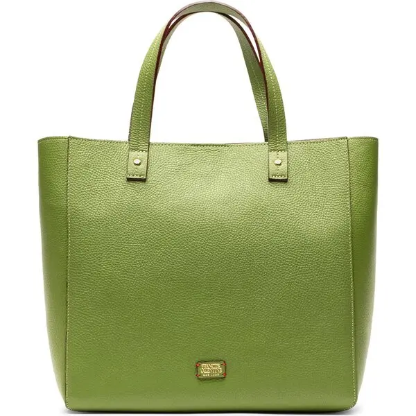 FRANCES VALENTINE Large Margaret Leather Tote - Fern