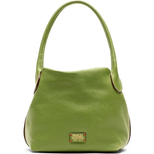 FRANCES VALENTINE Teeny Sweet Pea Leather Handbag - Fern