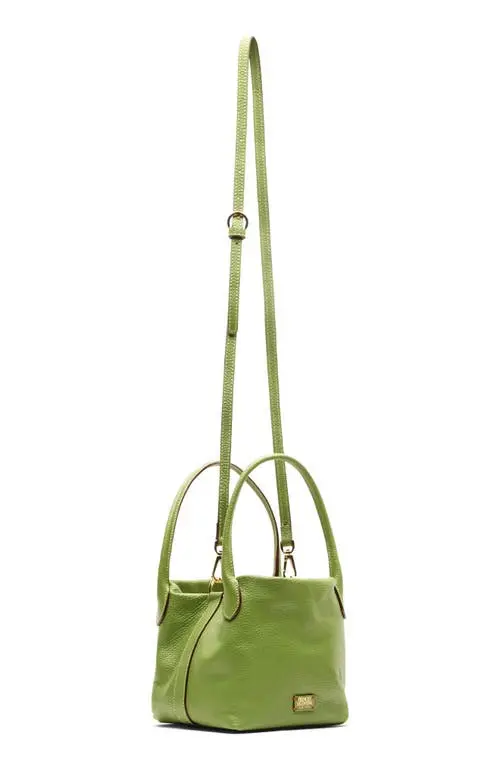 FRANCES VALENTINE Teeny Sweet Pea Leather Handbag - Fern