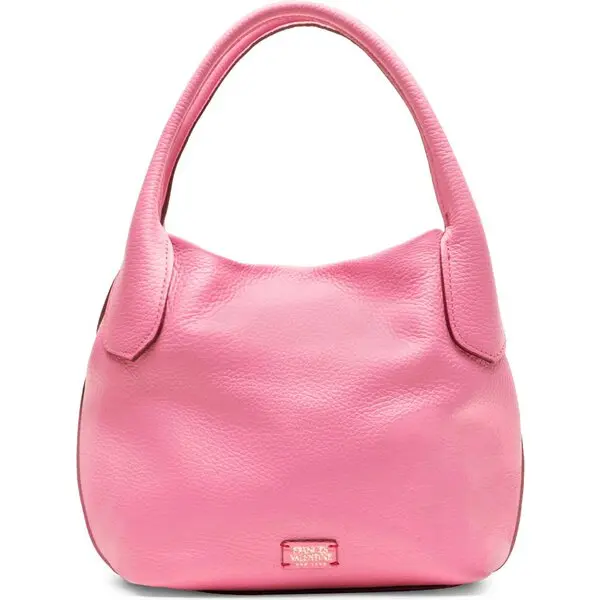 FRANCES VALENTINE Mini Sweet Pea Leather Top Handle Bag - Pink
