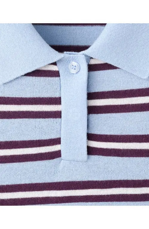 Mango Striped Sweater Polo