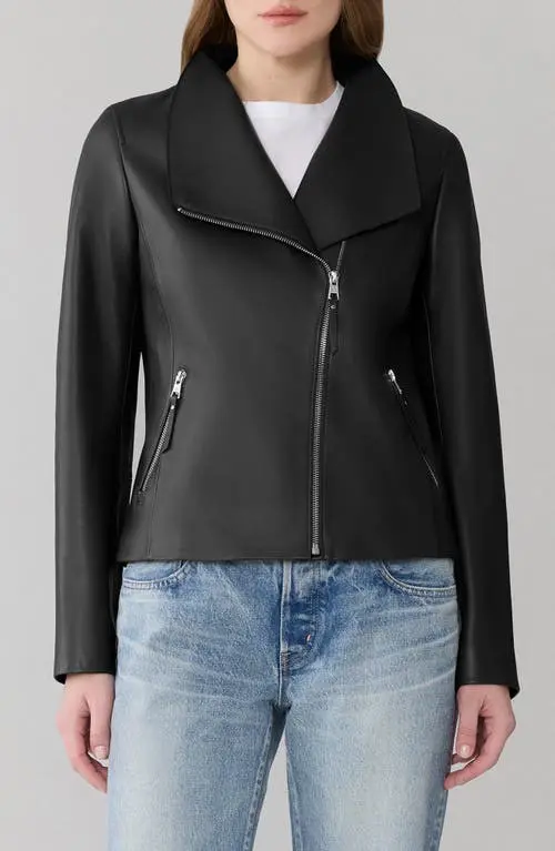 Soia & Kyo Catherine Leather Moto Jacket