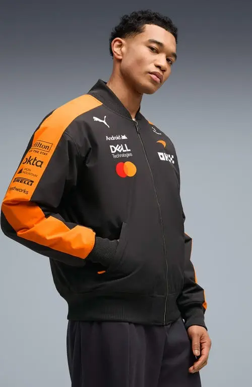 PUMA Mclaren Replica Bomber Jacket - Papaya