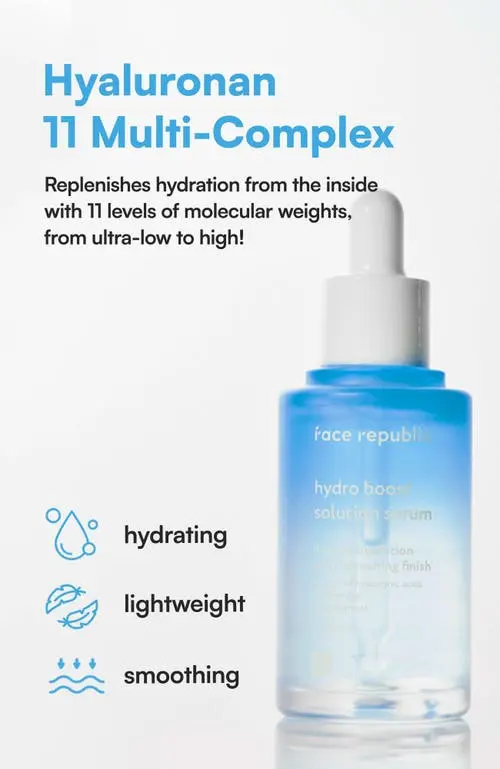 FACE REPUBLIC Hydro Boost Solution Serum