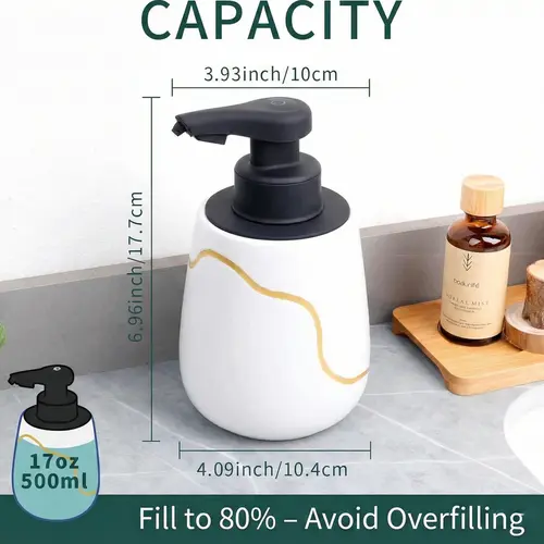 BOSILUNLIFE Nordic Garden Automatic Liquid Soap Dispenser