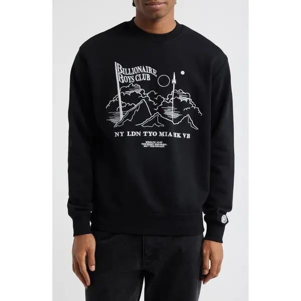 BILLIONAIRE BOYS CLUB Bb Stellar Crewneck Sweatshirt