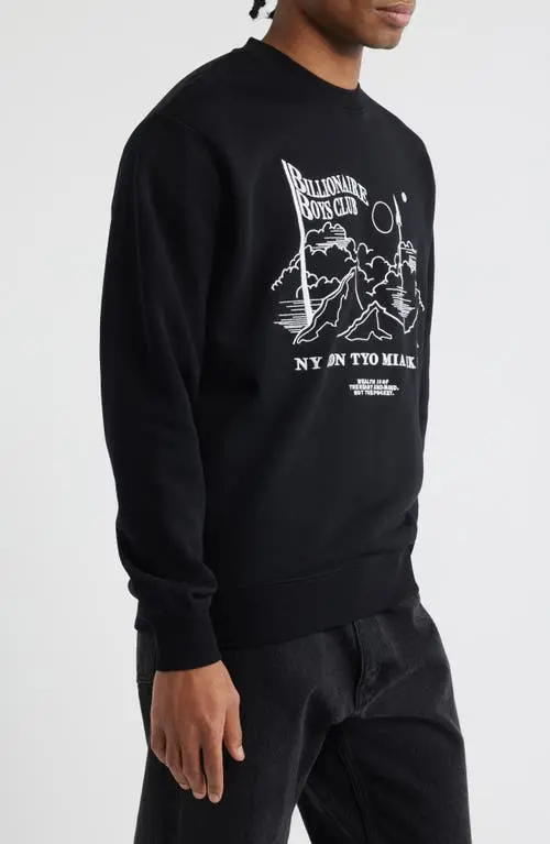 BILLIONAIRE BOYS CLUB Bb Stellar Crewneck Sweatshirt