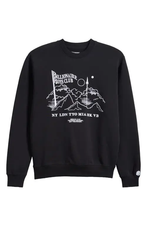 BILLIONAIRE BOYS CLUB Bb Stellar Crewneck Sweatshirt