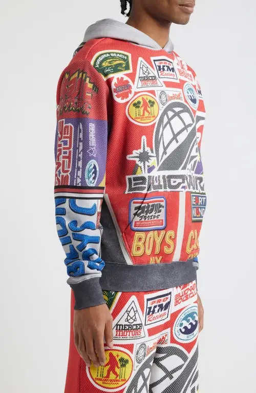 BILLIONAIRE BOYS CLUB Outside Cotton Hoodie