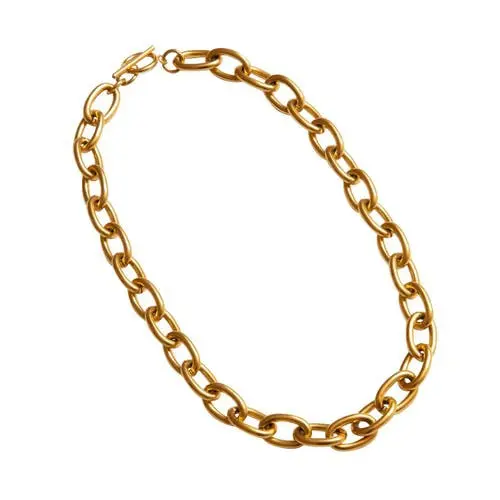 OUTOFOFFICE Chunky Round Chain Necklace - Gold