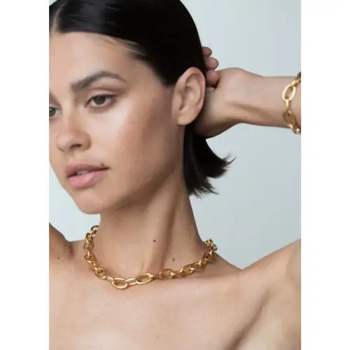 OUTOFOFFICE Chunky Round Chain Necklace