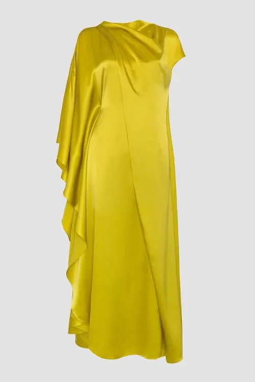 ROKSANDA Hiba Draped Silk Dress