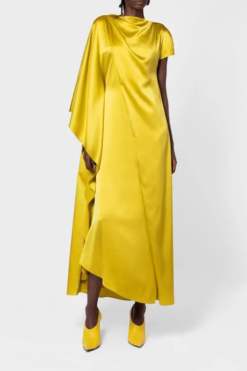 ROKSANDA Hiba Draped Silk Dress