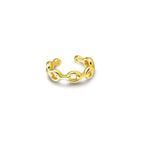 OUTOFOFFICE Chain Ear Cuff - Gold