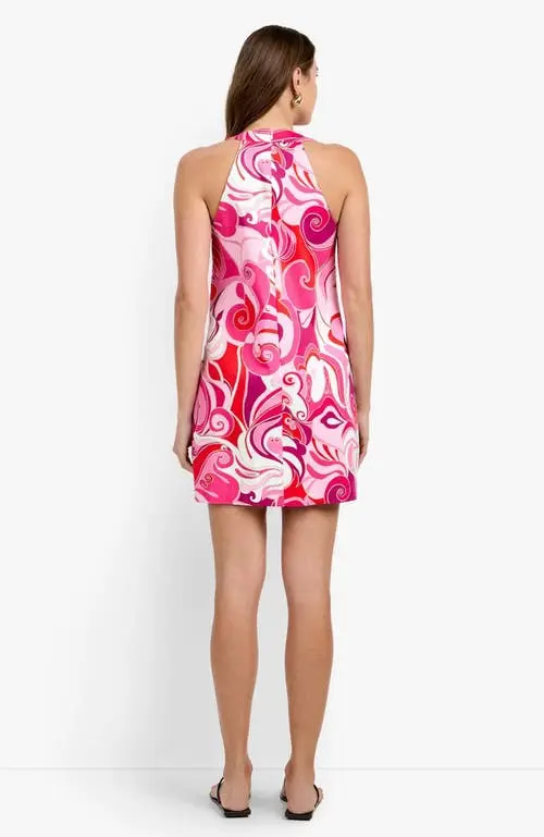 Trina Turk Cappuccia Printed Sheath Dress - Darsena