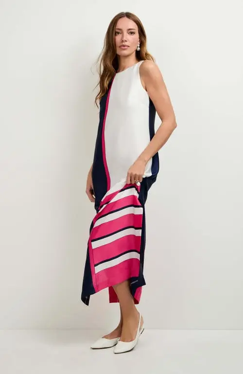 Trina Turk Moderna Color Block Dress