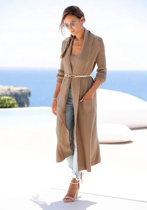 LASCANA Long Knit Cardigan