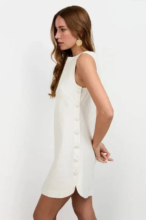 Trina Turk Geometric Jacquard Mini Dress