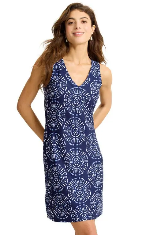 Tommy Bahama Darcy Charming Cabanas Dress - Coastline